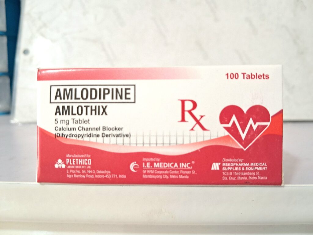 Amlodipine Amlothix 5 mg 100's - Healthy Drugstore 2% Off GCash