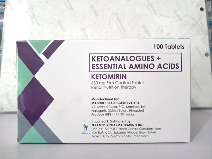 Ketomirin P930 630 mg 100 pcs Ketoanalogues Essential Amino Acid ...